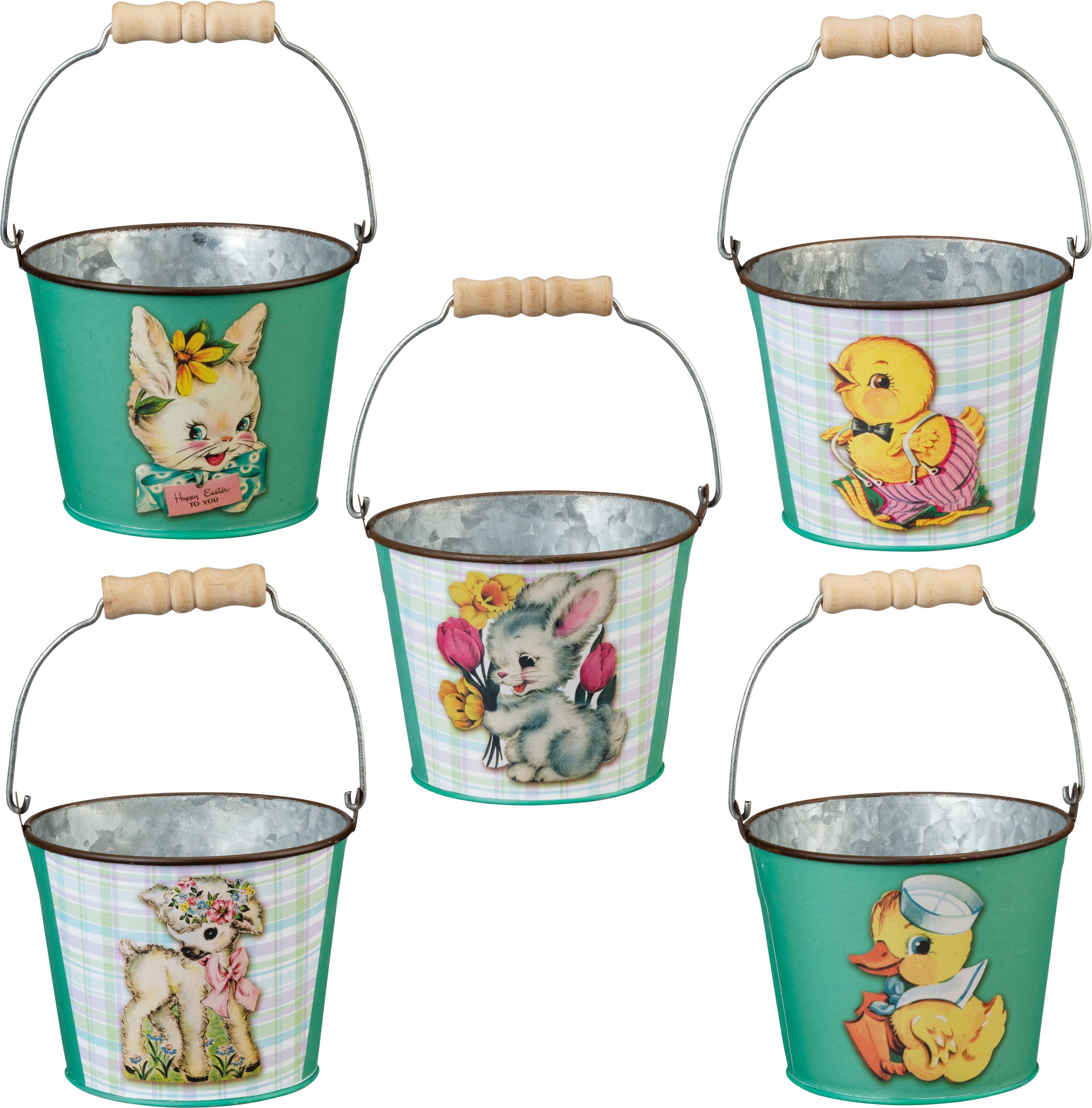 Happy Easter Mini Buckets - Assorted Variety | Presentations by Patti